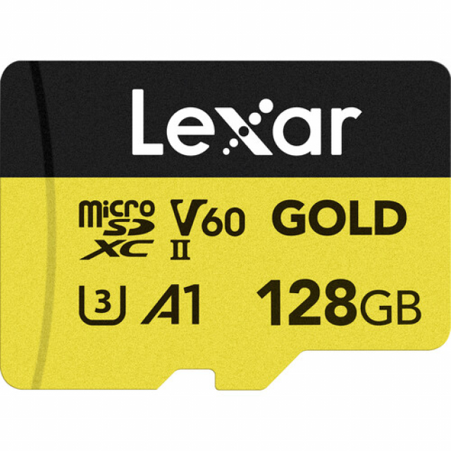 Lexar 128 gb Micro SDXC Gold UHS-II V60 U3 A1 it FID:463177 ...